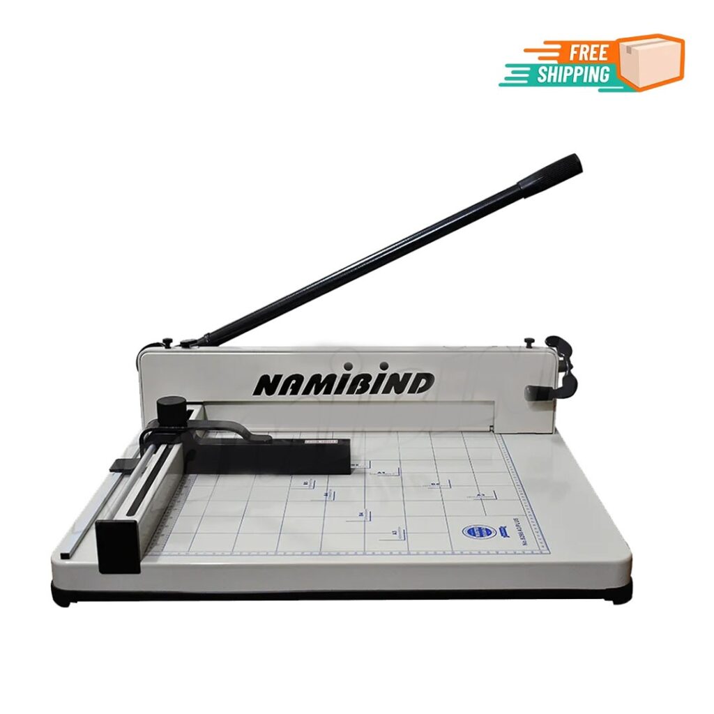 Namibind NB 250 Heavy-Duty A3 Paper Cutter with Manual Paper Clamp, 250 ...