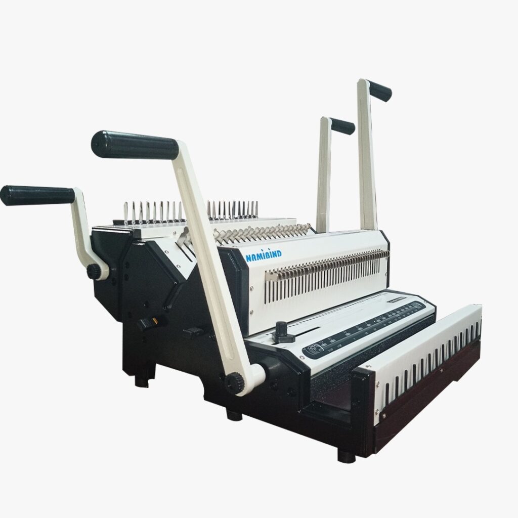 Namibind CW-2500A Comb & Wiro Binding Machine, 20-Sheet Punch Capacity, 500-Page Comb Binding ...