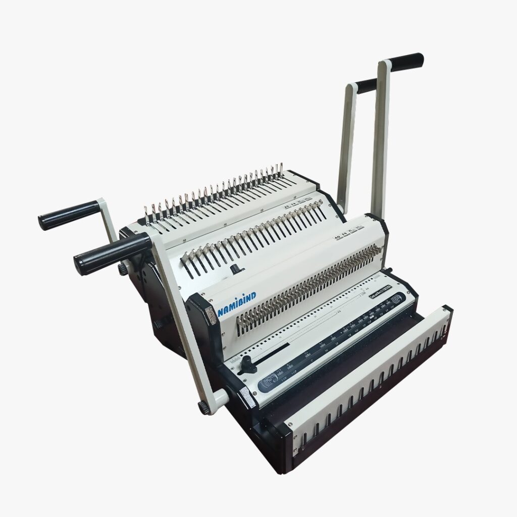 Namibind CW-2500A Comb & Wiro Binding Machine, 20-Sheet Punch Capacity ...