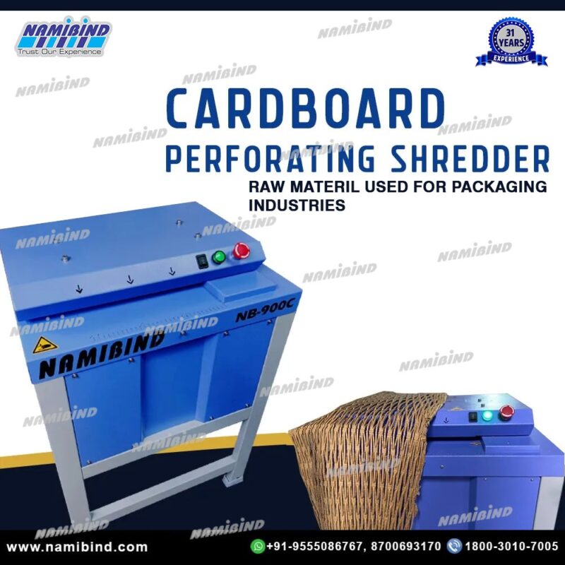 Cardboard Perforating Machine | namibind Cardboard Perforating Machine.