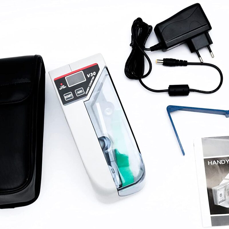 Portable Note Counting Machine | V 30 Handy Cash Counting Machine ...