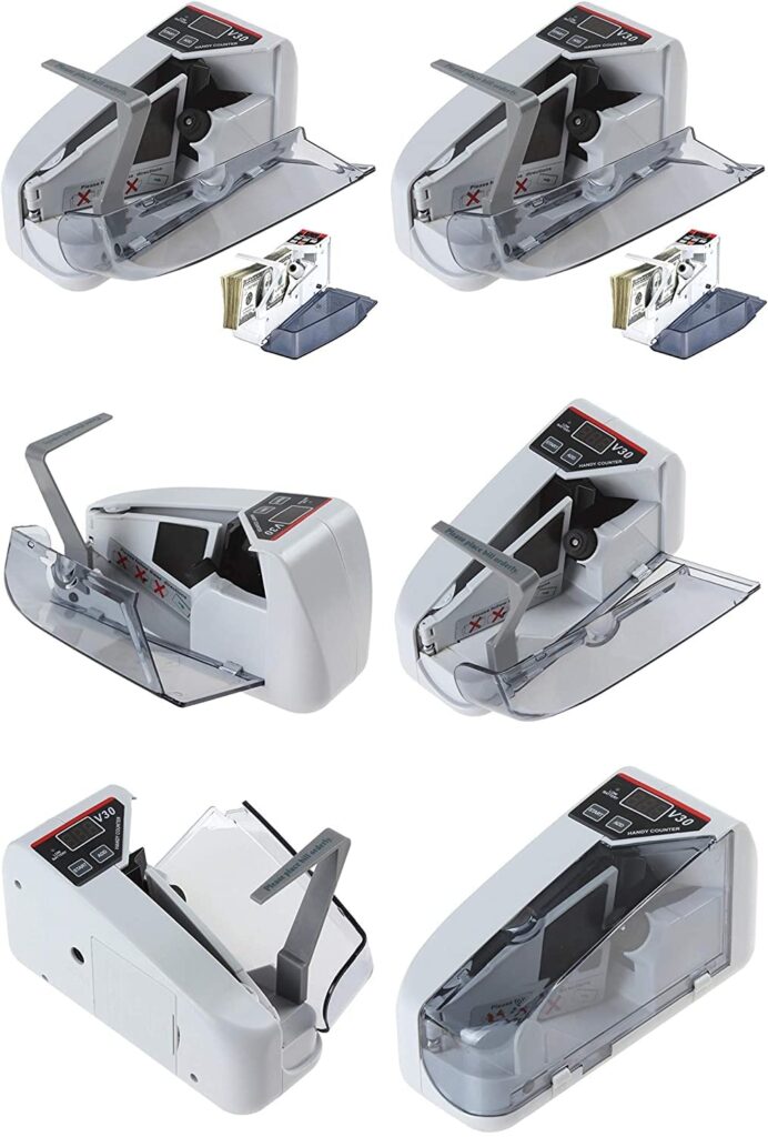 Portable Note Counting Machine | V 30 Handy Cash Counting Machine ...