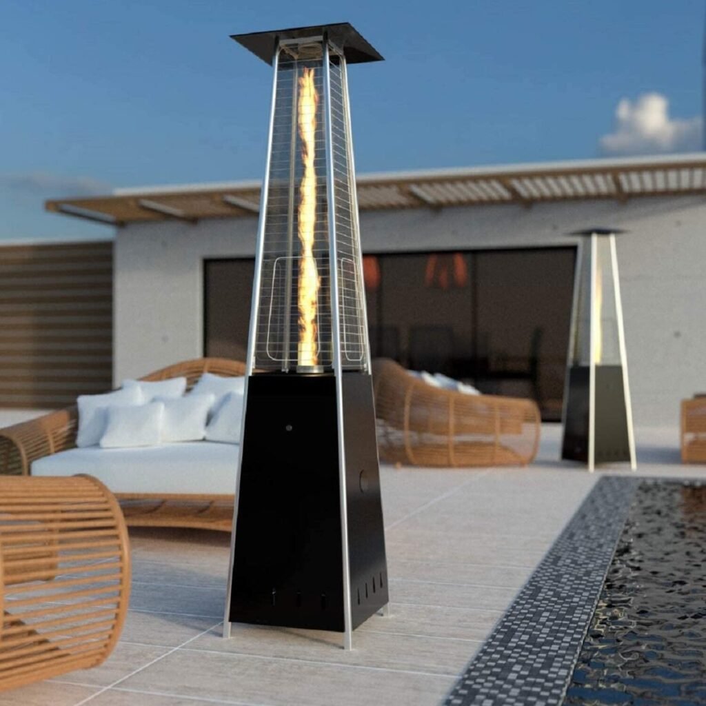 Kavinson Limi-4, 12 kW Infrared Outdoor Heater with Stainless Steel ...