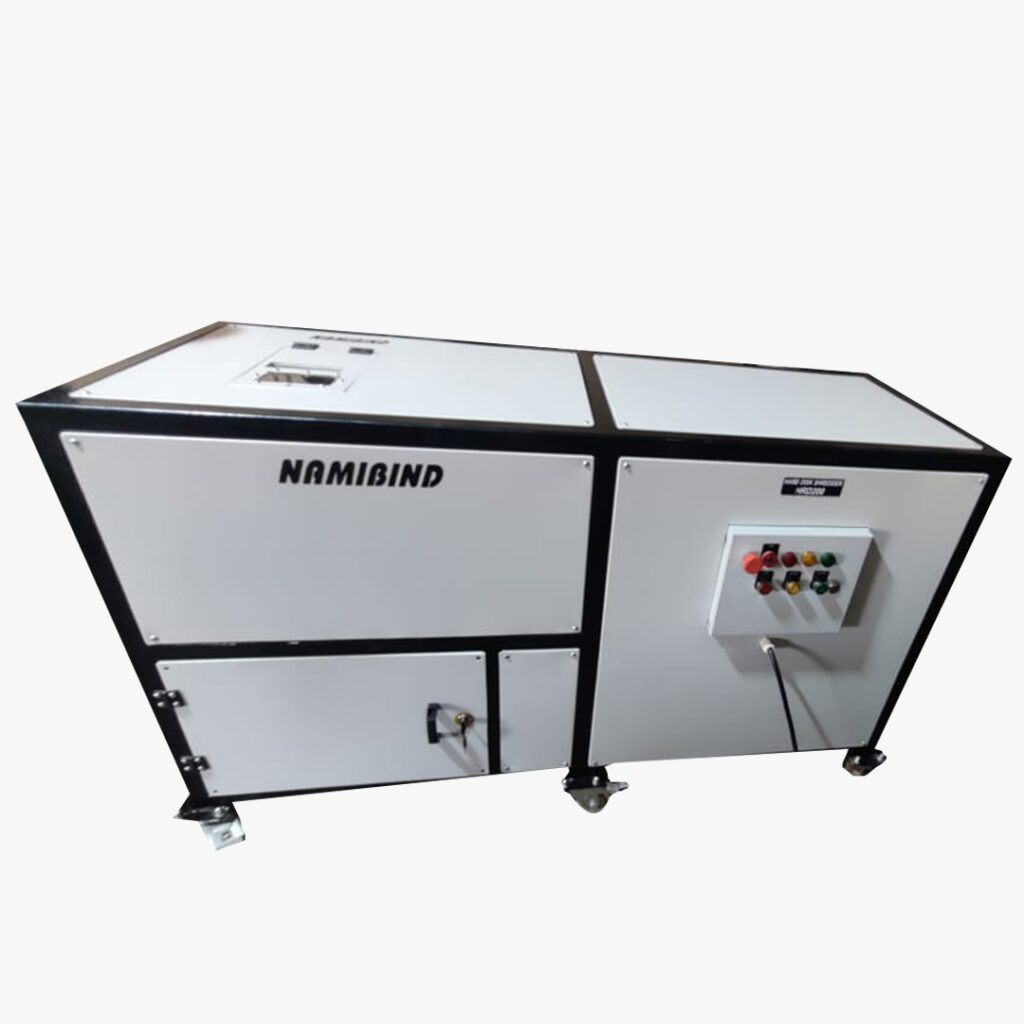 HRD 100 Dual Shaft Hard Disk Shredder Machine | 5 HP Non Stop Running ...