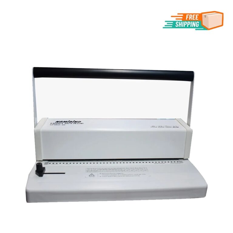 Namibind Spiro 40 Spiral Binding Machine, A4 Size, 40 mm Max Binding ...