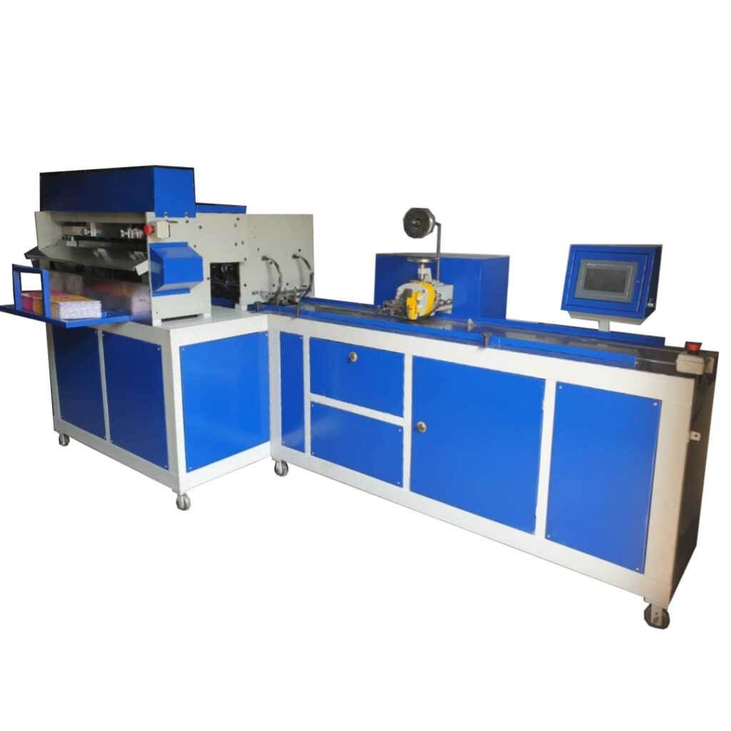 Fully Automatic 3 in 1 Notebook Making Machine A4 Size 35 to 46cm Width ...