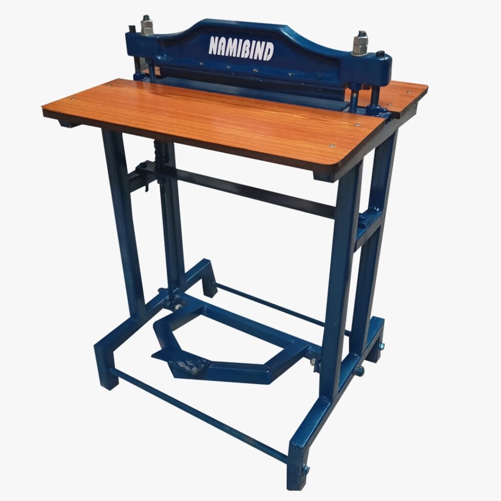 Namibind CR-25 Foot Operated Manual Creasing Machine, MS Body, Size 18 ...