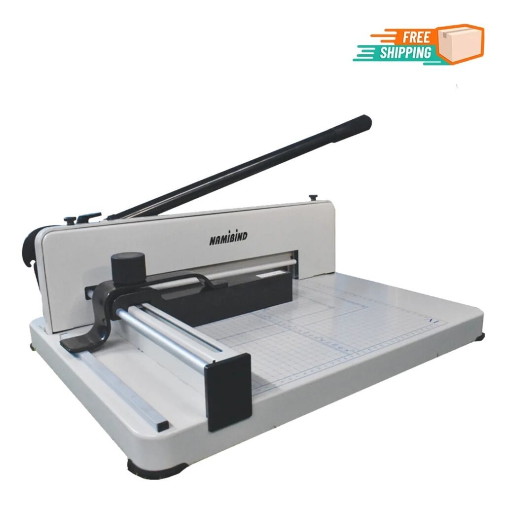Namibind NB 250A Heavy-Duty A4 Paper Cutter with Manual Paper Clamp ...